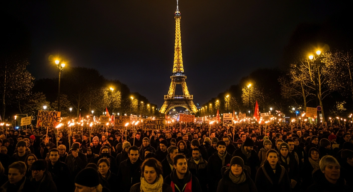 French Citizens Protest US Aggression in Venezuela Following Maduro's ...