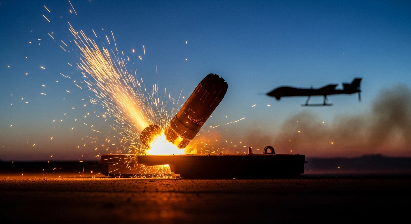 German Defense Firms Successfully Test Virtus Kamikaze Drone Warheads ...