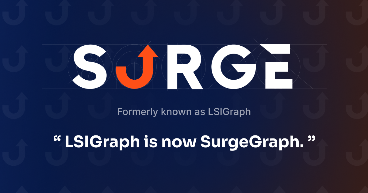 SurgeGraph - Terms of Service