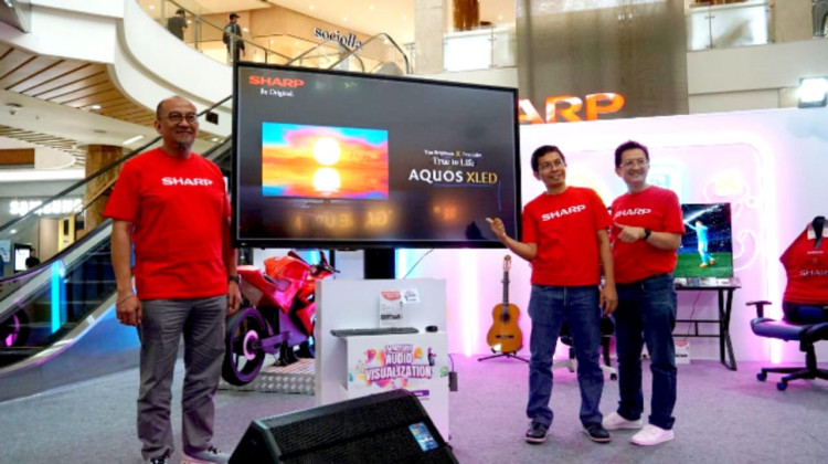 SWA.co.id - Gelar Sharp Immersive Audio Visualization Mini Exhibition, Sharp Targetkan Penjualan ...