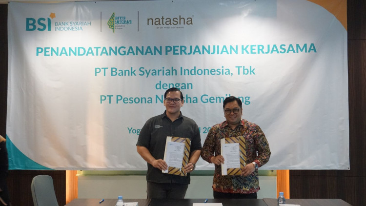 SWA.co.id - BSI Jalin Kerja Sama dengan Natasha Group Dorong Kemajuan Industri Kosmetik