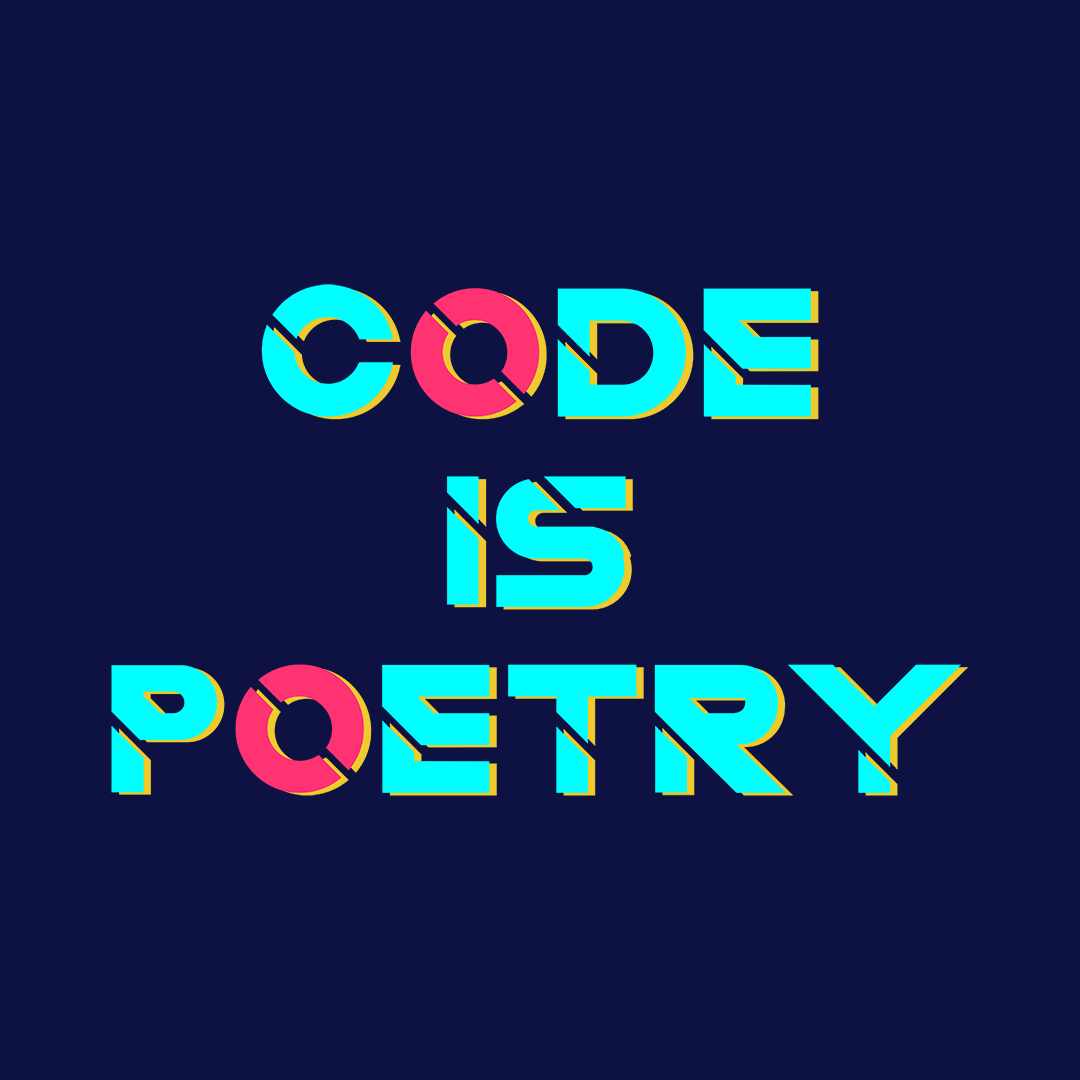 Code Is Poetry For Web Android Python Javascript Developers Women's ...