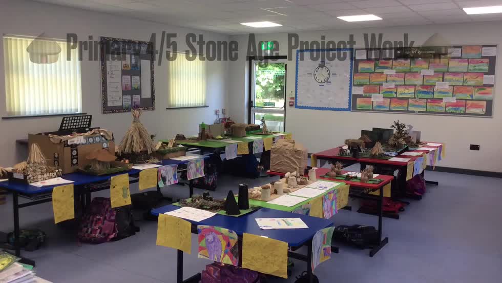 🛖 Primary 4/5 Stone Age Project Work 🛖