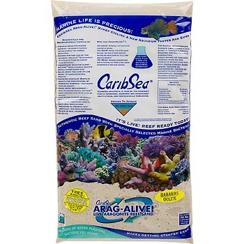 Carib Sea Arag-Alive! Bahamas Oolite - 20 lb - Substrates - Aquarium ...