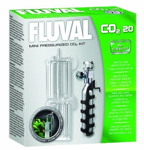 Fluval Mini Pressurized 20 g CO2 Kit - Digital Equipment - Aquarium ...