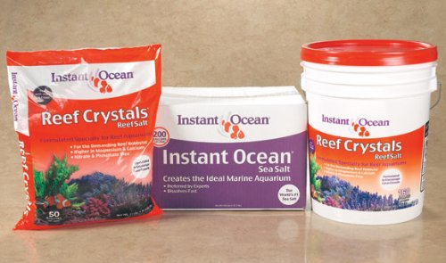 Instant Ocean Reef Crystals Salt Mix - 160 gal - Salt Mix - Aquarium ...