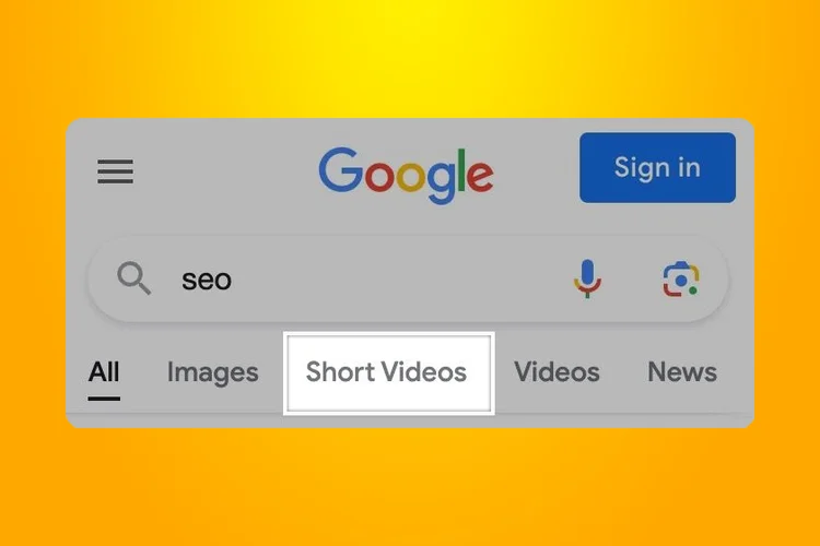 Google Tests 'Short Videos' Menu on Mobile, Extends Search Feature Globally