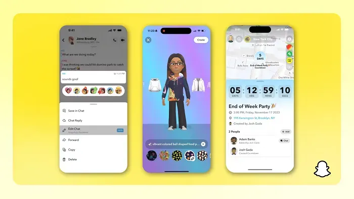 Snapchat Unveils AI Features and DM Editing