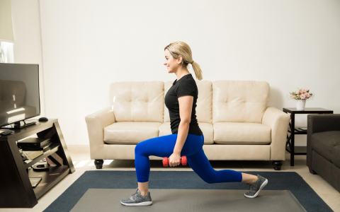 Small Space Dumbbell Workout