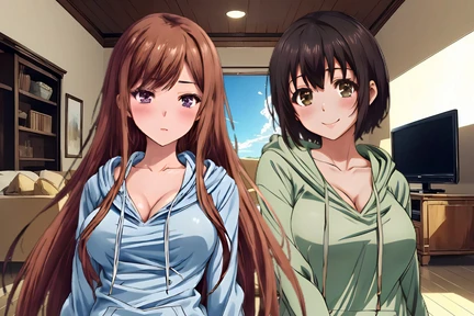 Ayane and Kotone Shirakawa — Tavern — Yodayo