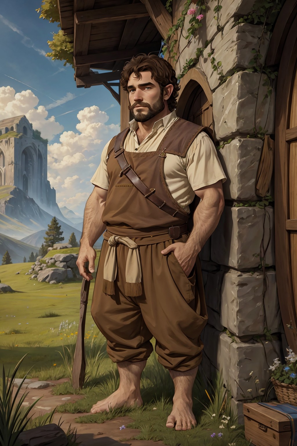 Looking for a style - Halfling commoner — Yodayo