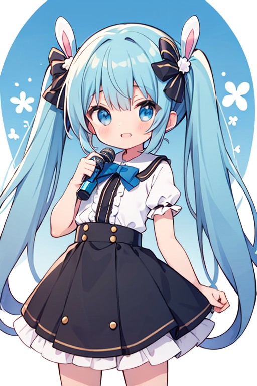 miku sing rabbit hole pure pure — Yodayo