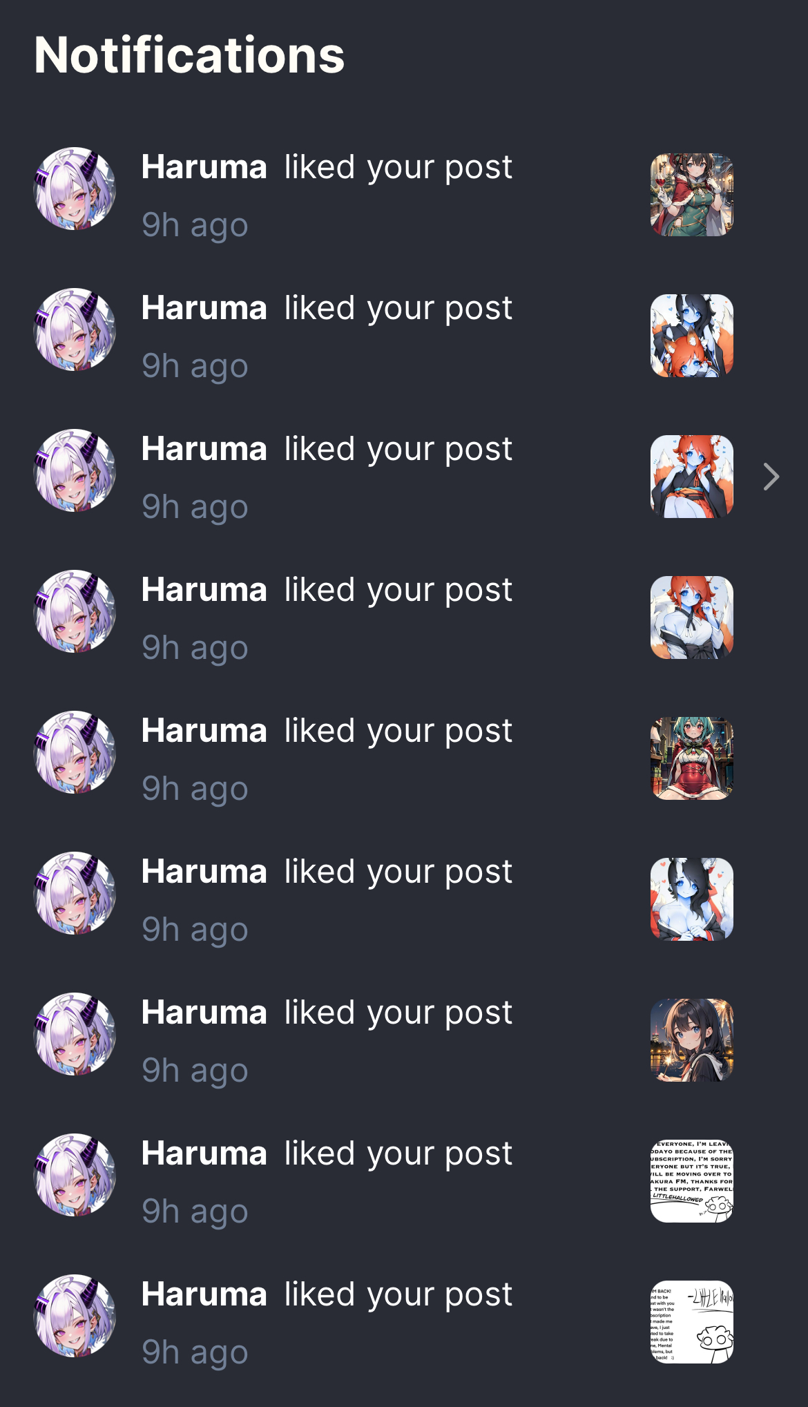 Thx’s Haruma ️ — Yodayo