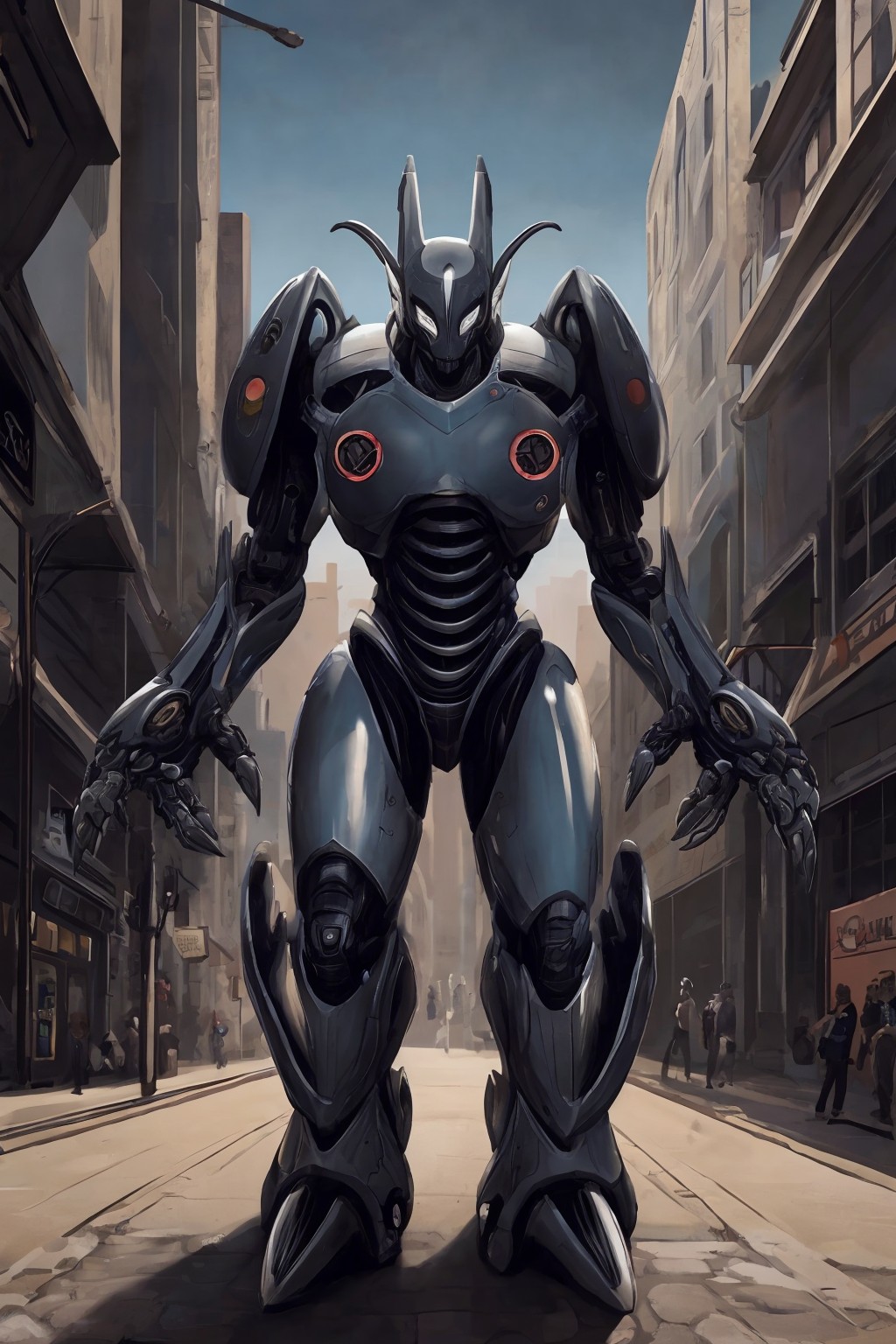 Alien robot — Yodayo