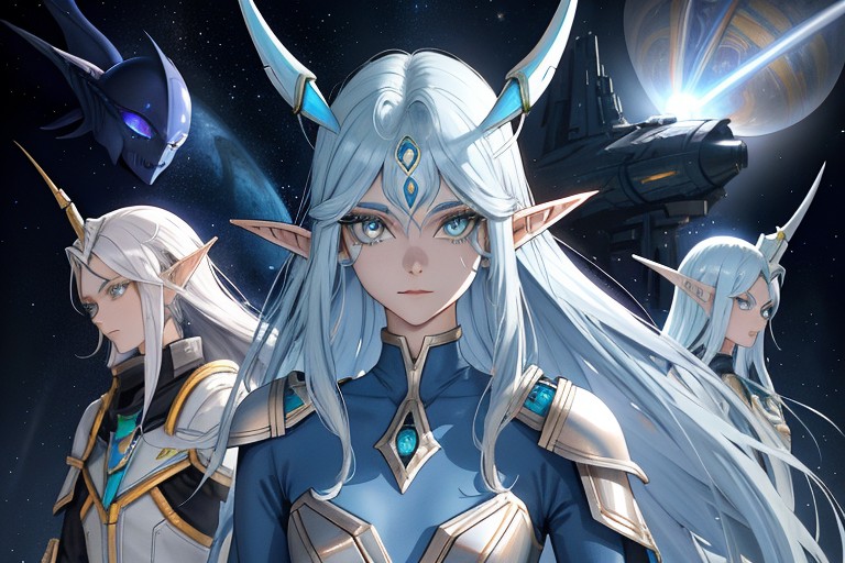 Space Elves — Moescape