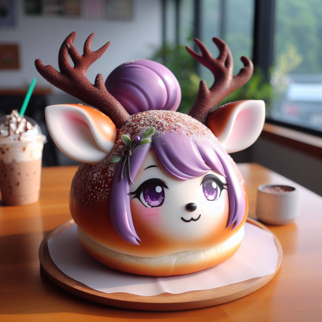 Cute Deer Girl Bread for Thicc Lover — Yodayo