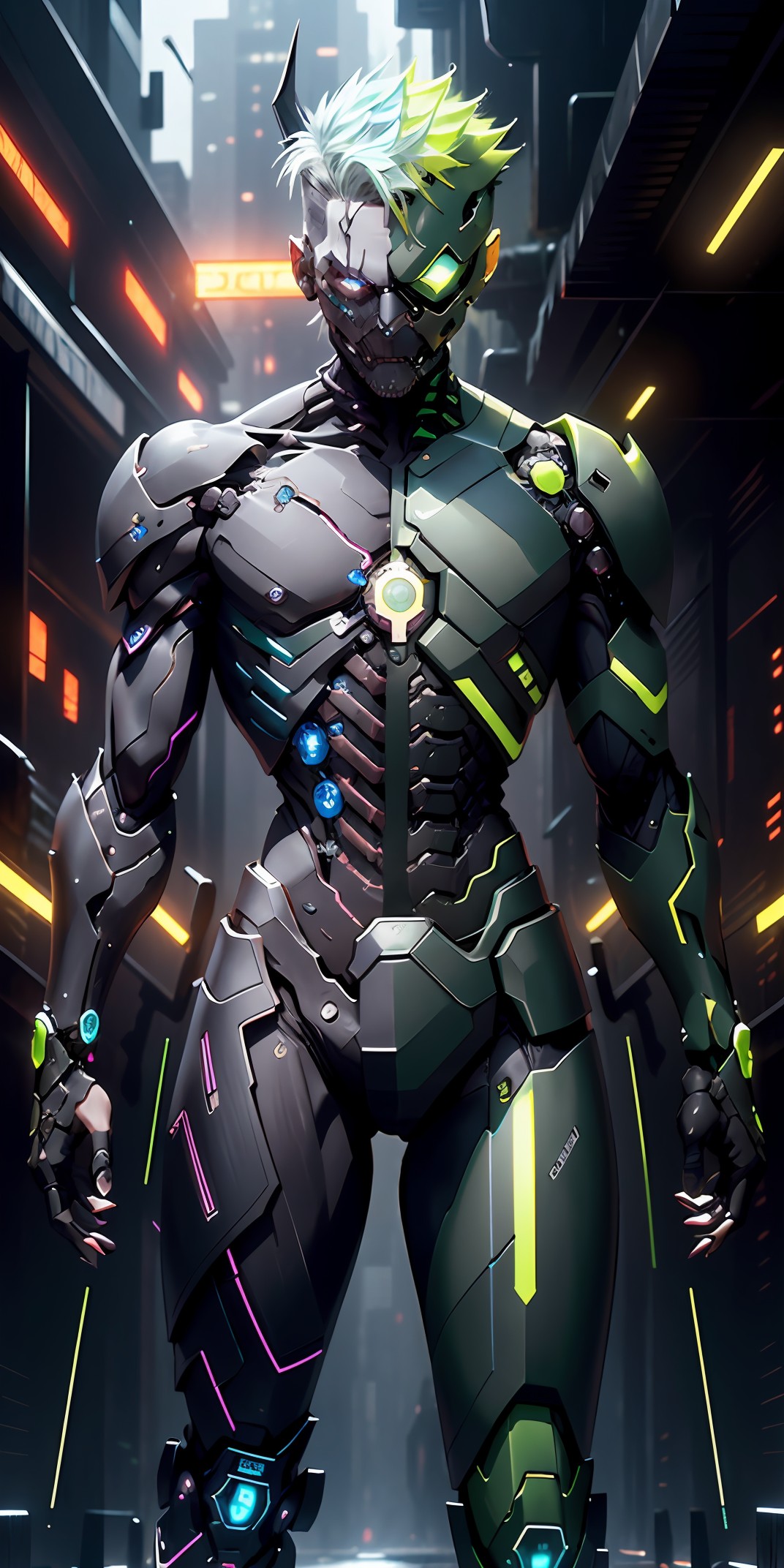 Cyborg Killer Green — Yodayo