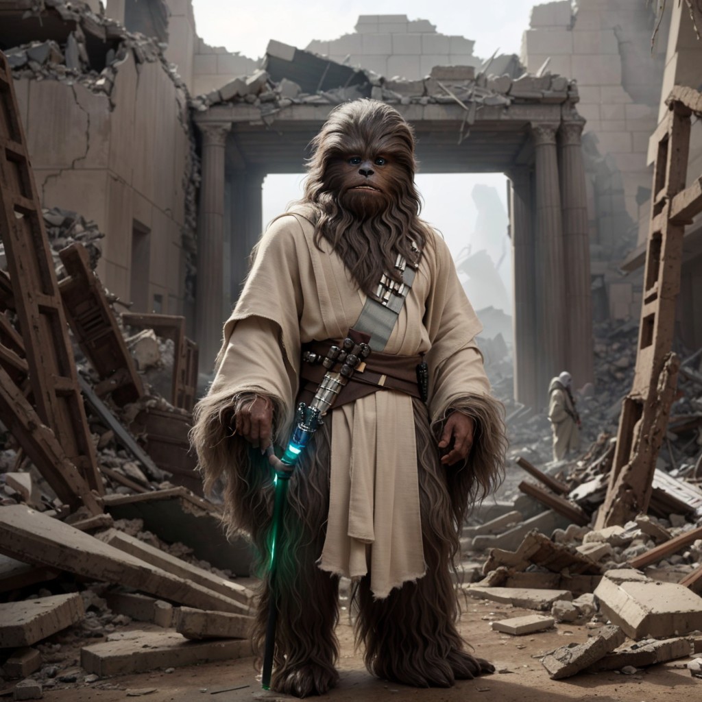 Wookie Jedi — Yodayo