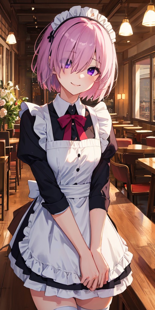 Mash Kyrielight (Maid Cafe) #2 — Yodayo