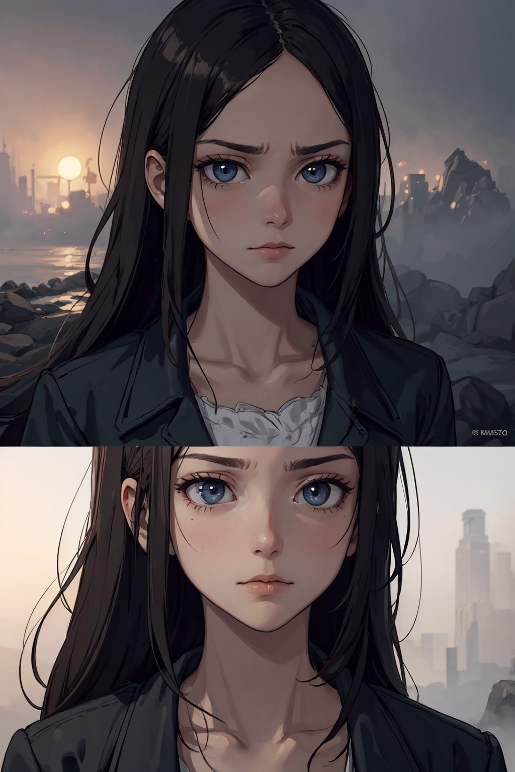 staring hard enough with enough perseverance at the fog of muddle and ...