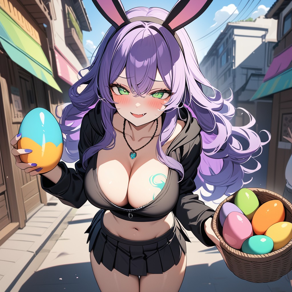 Can’t get enough of this cute bunny!~ (Jenny | My OC) — Yodayo