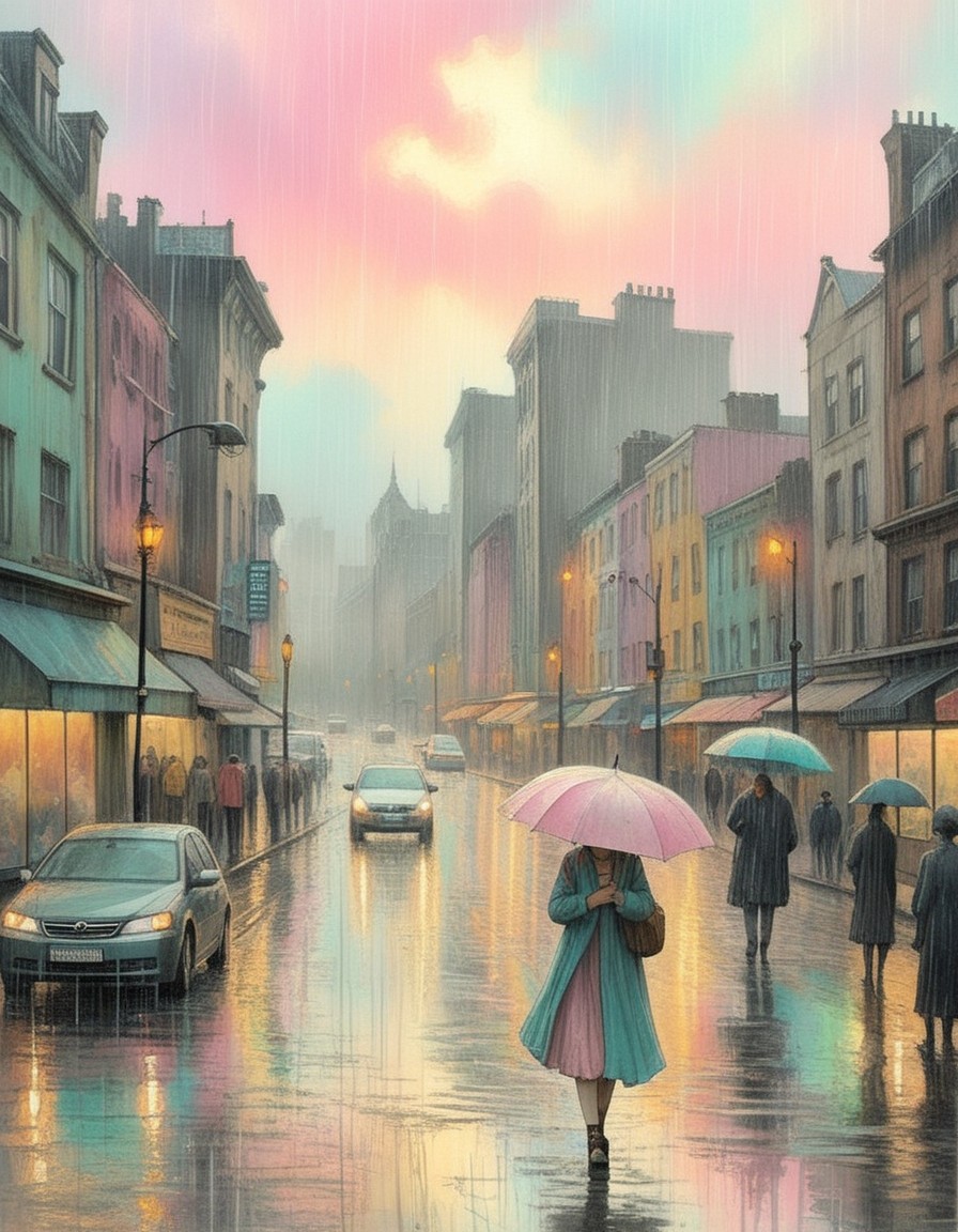 Pastel Rain — Yodayo