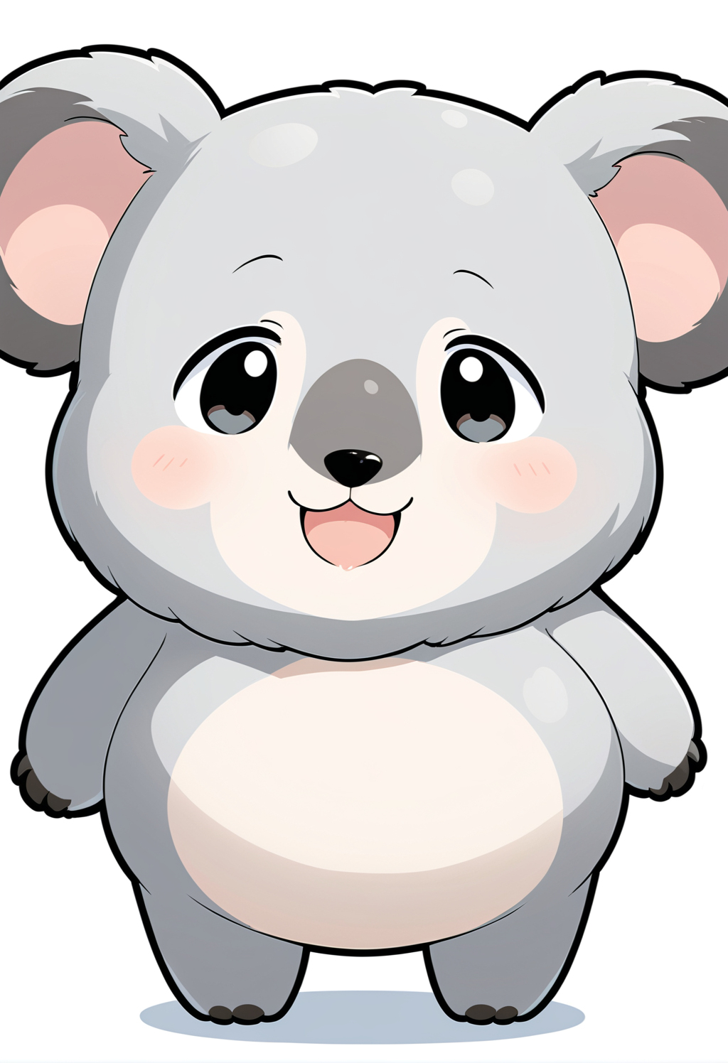 koala, chibi Clipart — Yodayo