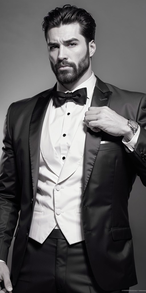 Gigachad tuxedo — Yodayo