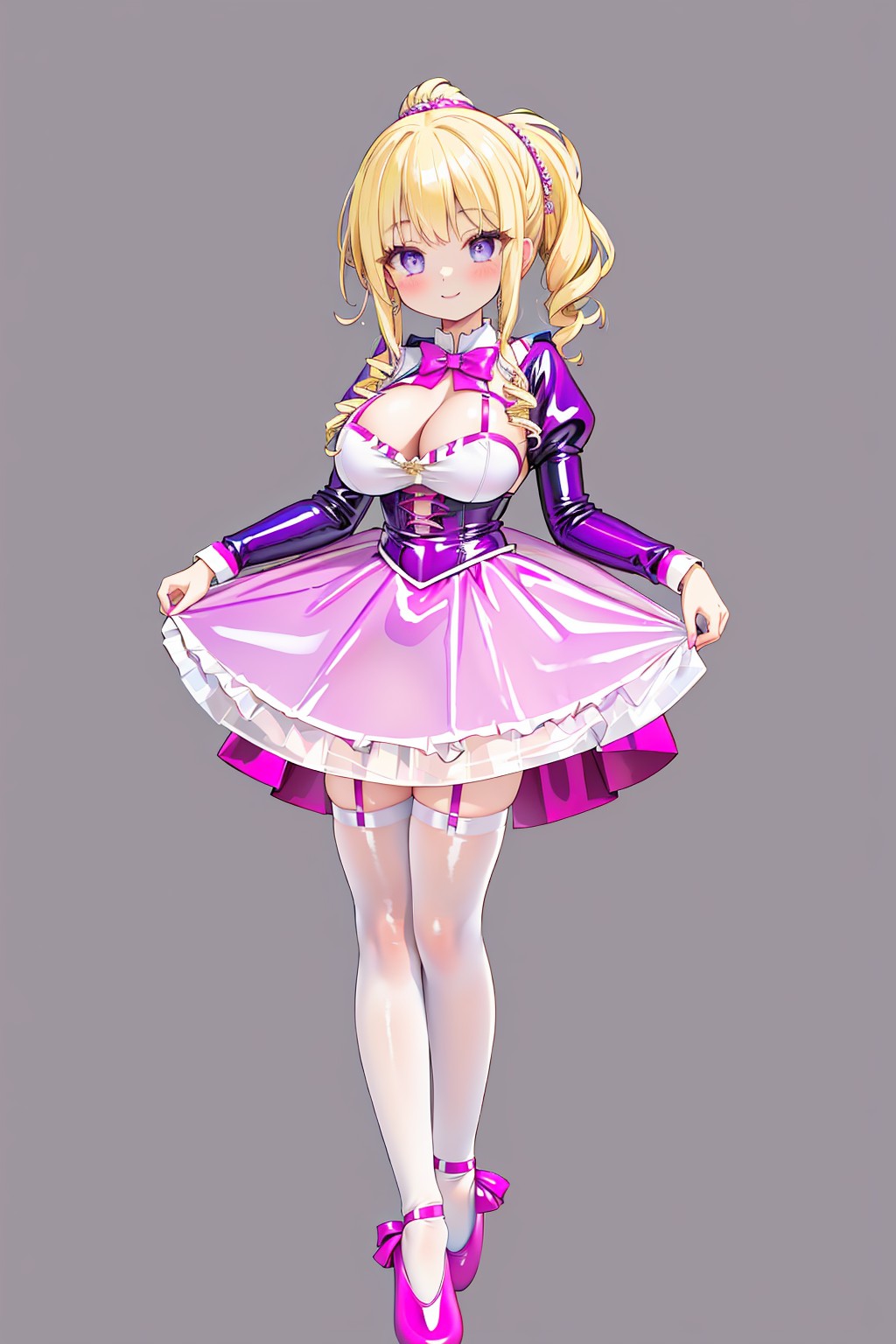 💜🩰 Mauve, the Latex Ballerina 🩰💜 — Yodayo