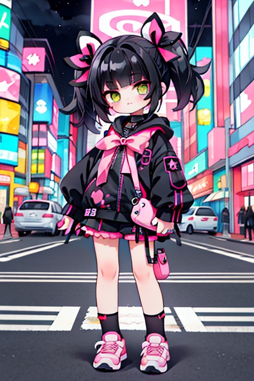 Pastel Goth Chibi #2 — Yodayo