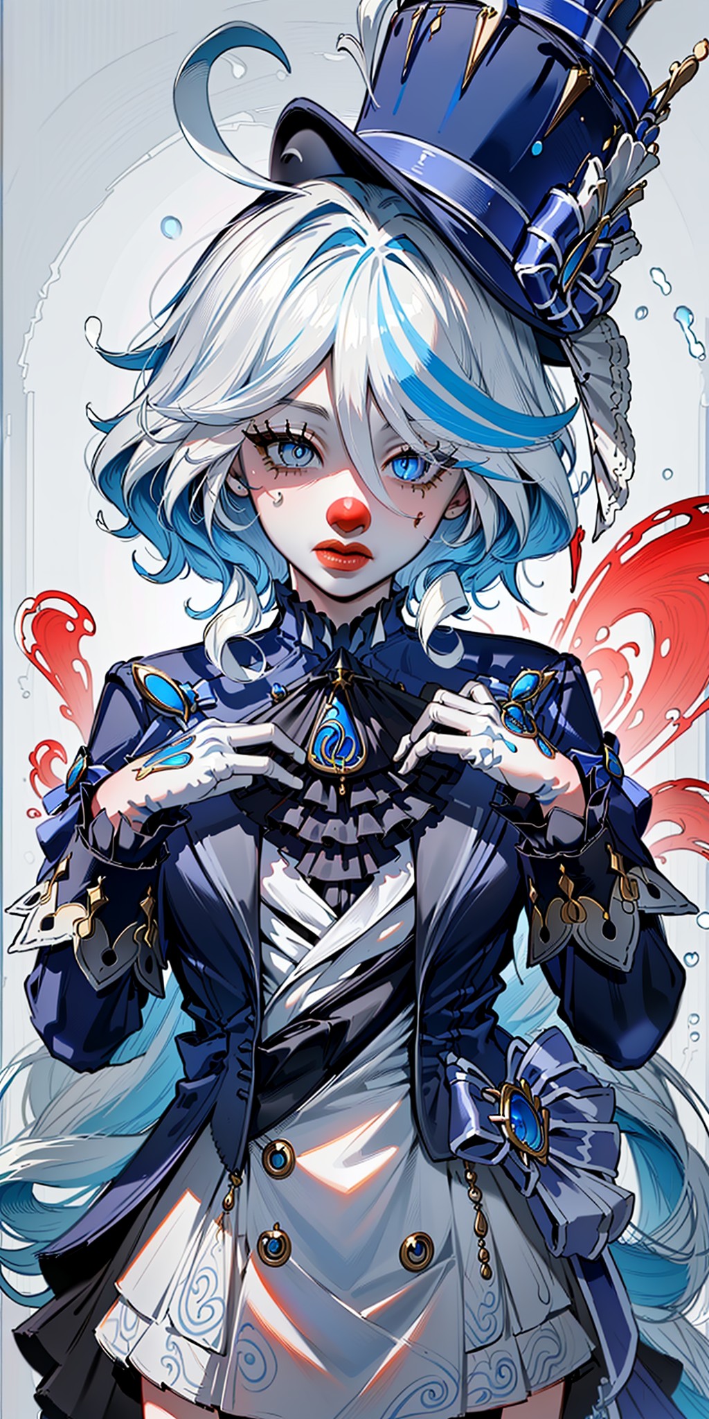 Unraveling Furina: The Secrets Beneath the Painted Face and Red Nose ...
