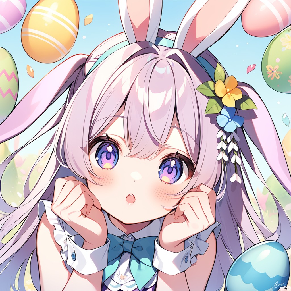 Cute Easter bunny — Yodayo