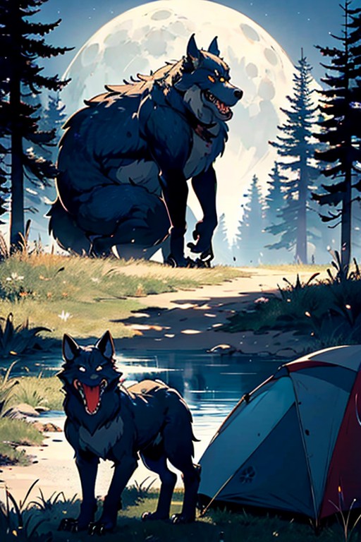 PRIVATE CAMPGROUND FOR MONSTERS SUCH AS WEREWOLVES, VAMPIRES, WITCHES ...