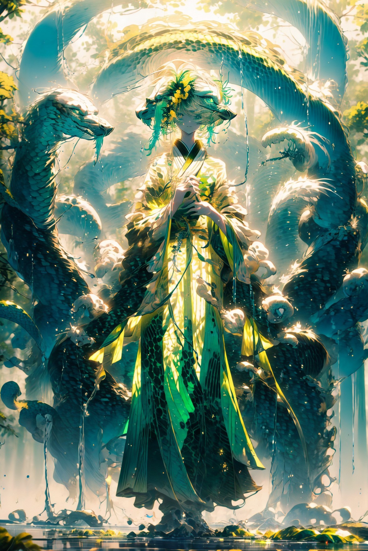 Nuwa-The goddess of Creation (forest nymph) — Yodayo