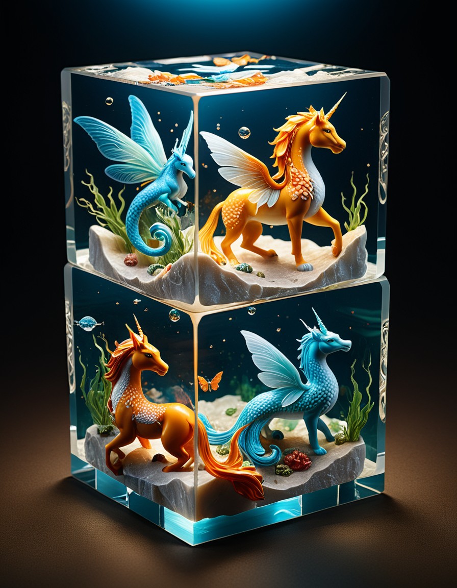 translucent cubes — Yodayo