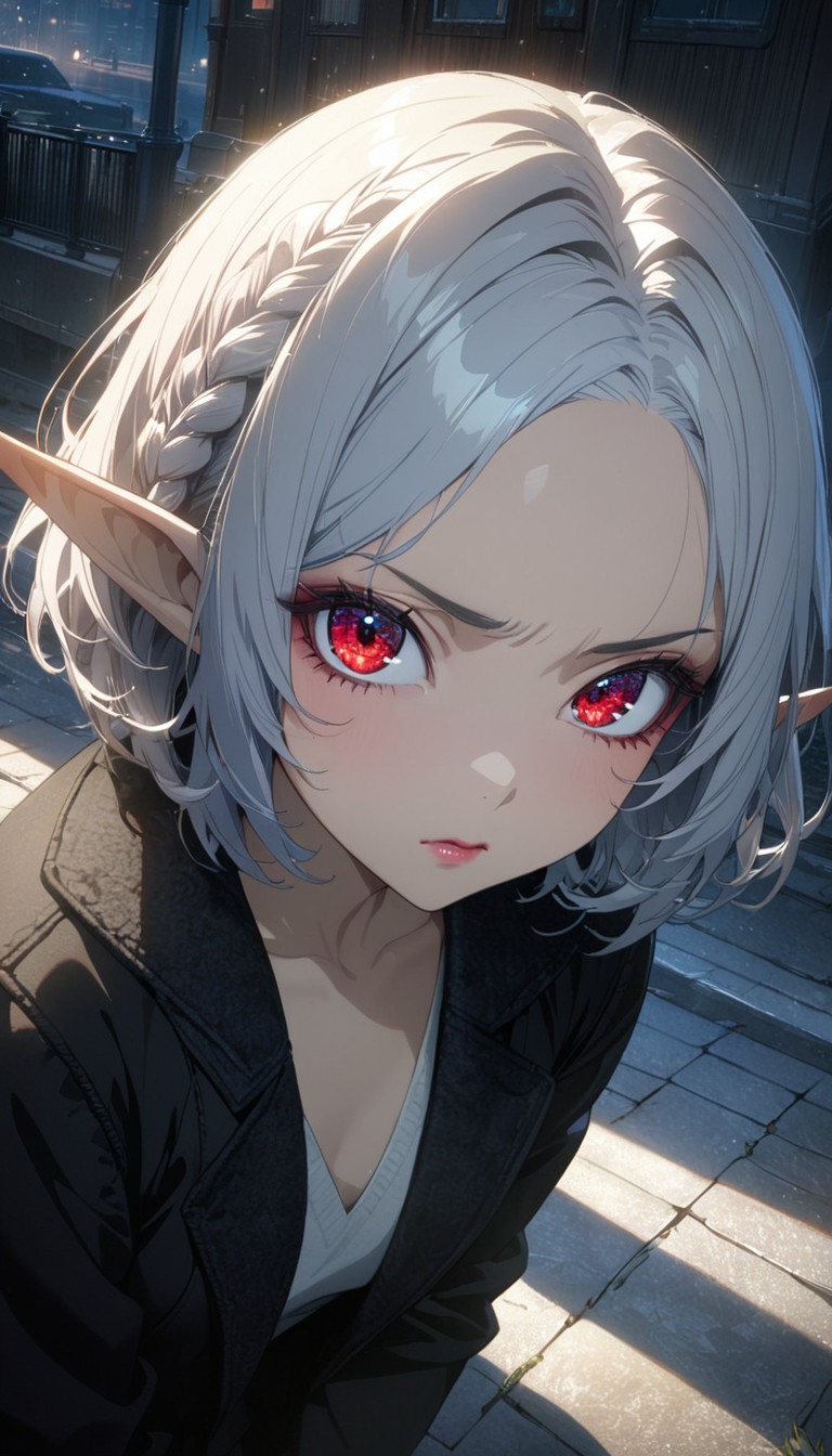 Unamused Elf — Moescape