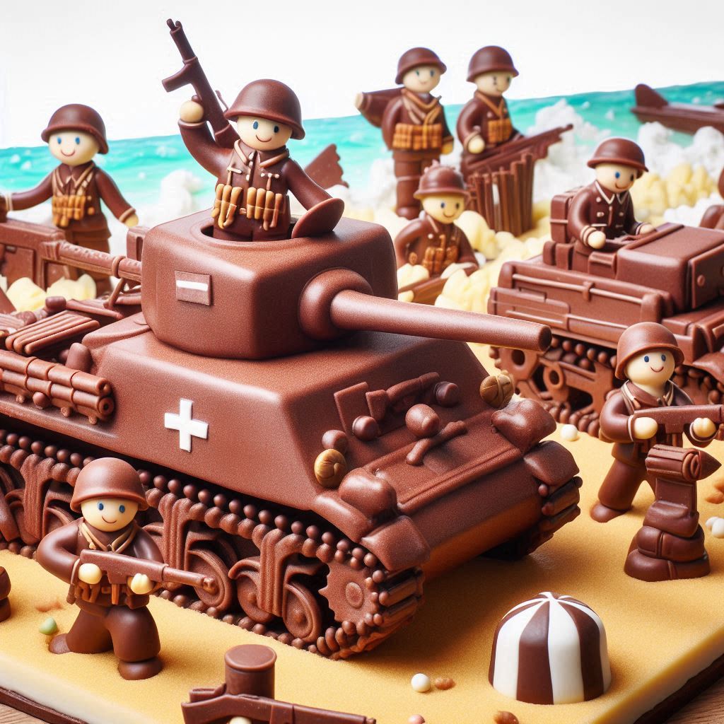 Chocolate army for Infet! (4 img) — Yodayo