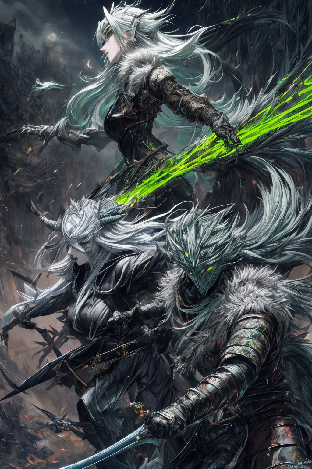 Dark fey raiding party — Yodayo