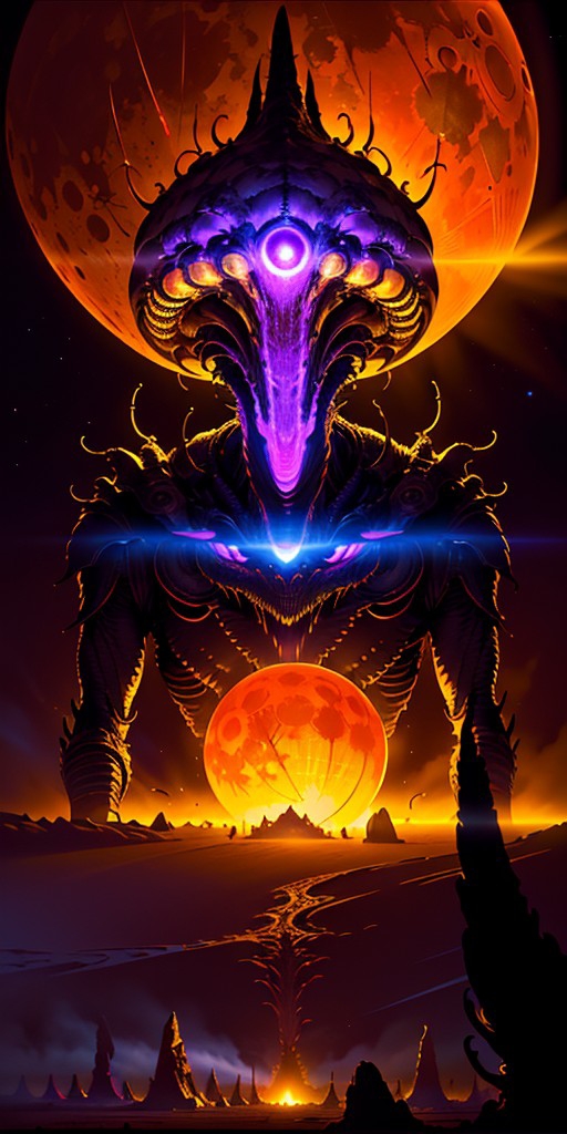 Alien Art Watcher x9 — Yodayo