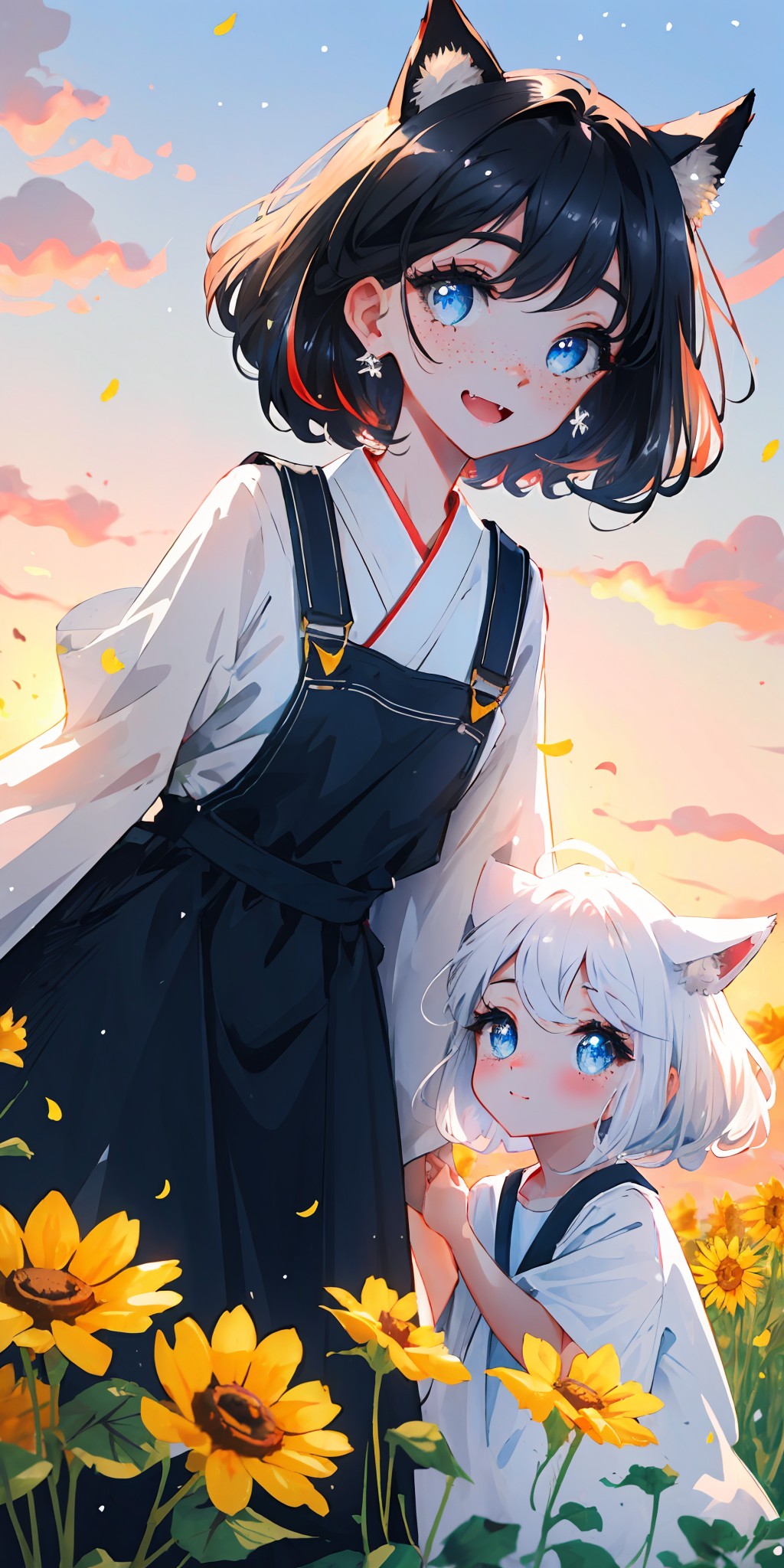 🤍Meka wants see all the flowers!!🤍 — Yodayo