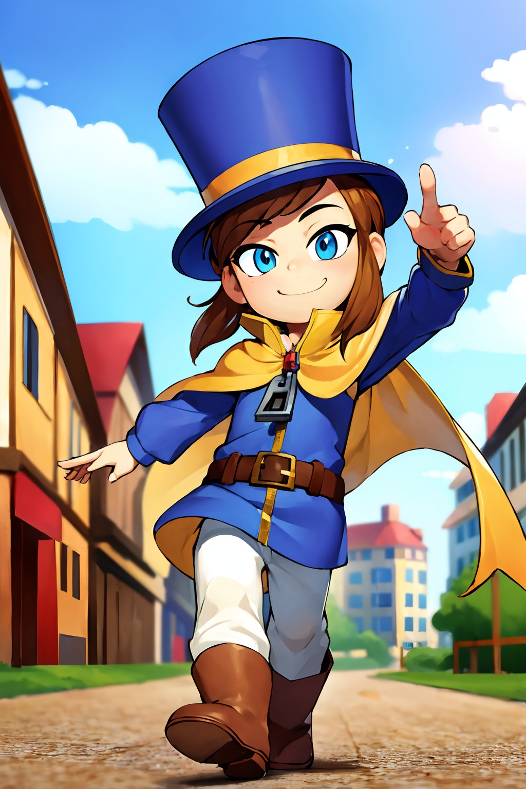 Hat Kid (A Hat In Time) — Yodayo