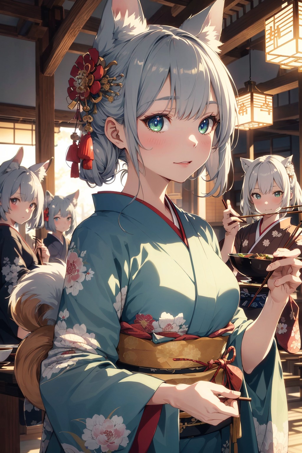 Cat girl cafe — Yodayo