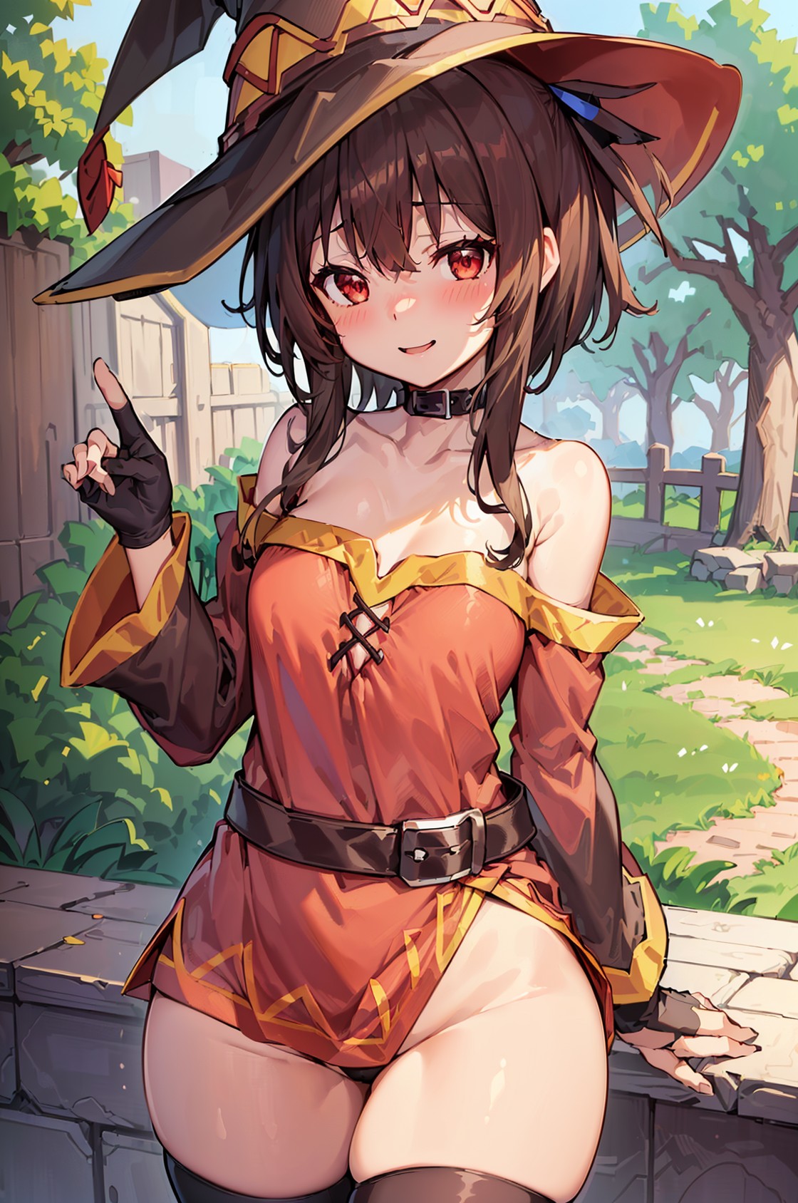 Made the best explosion witch Megumin of Konosuba! Always liked her in the show and I'm so happy ...