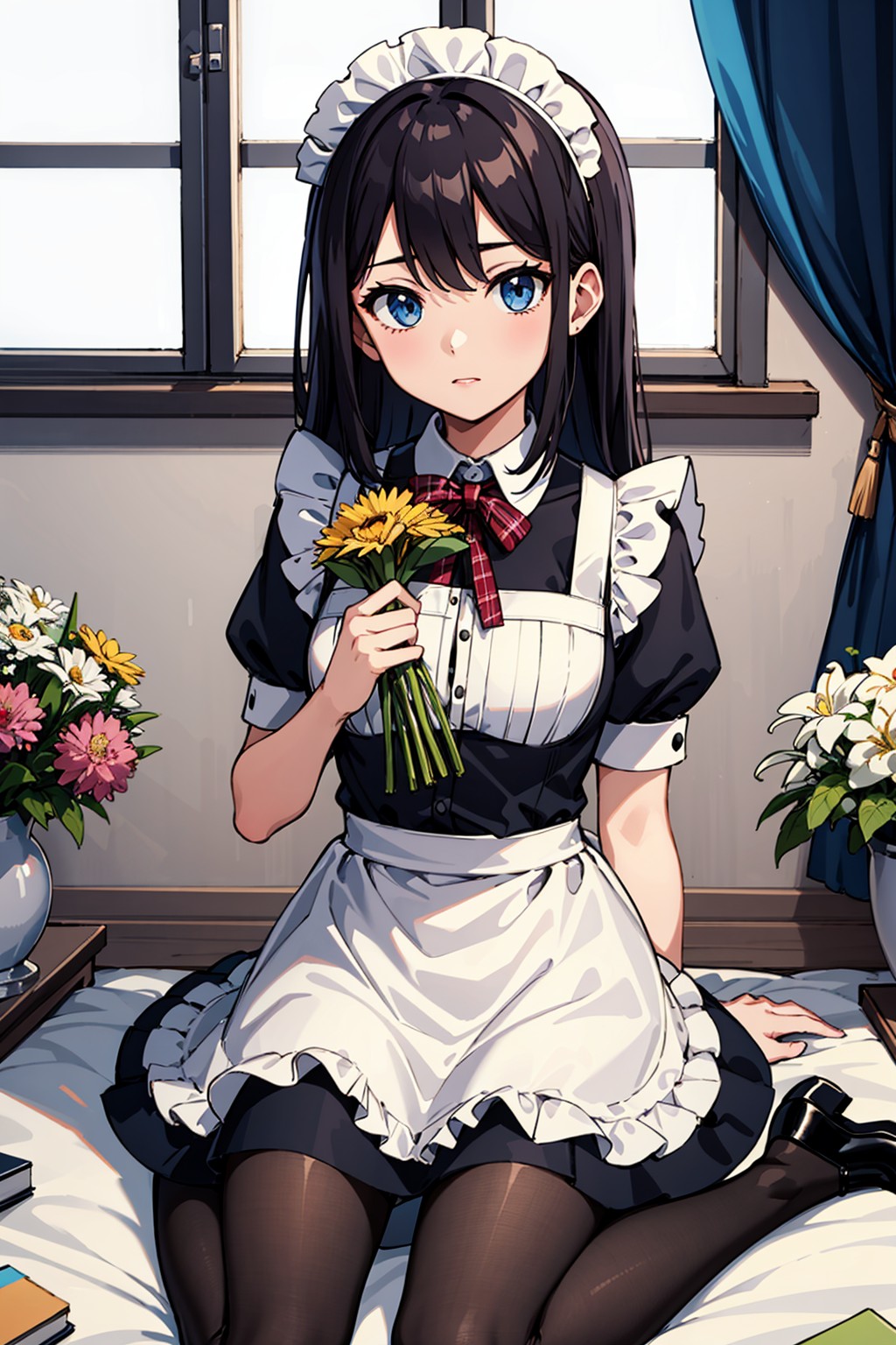 flower and maid — Yodayo