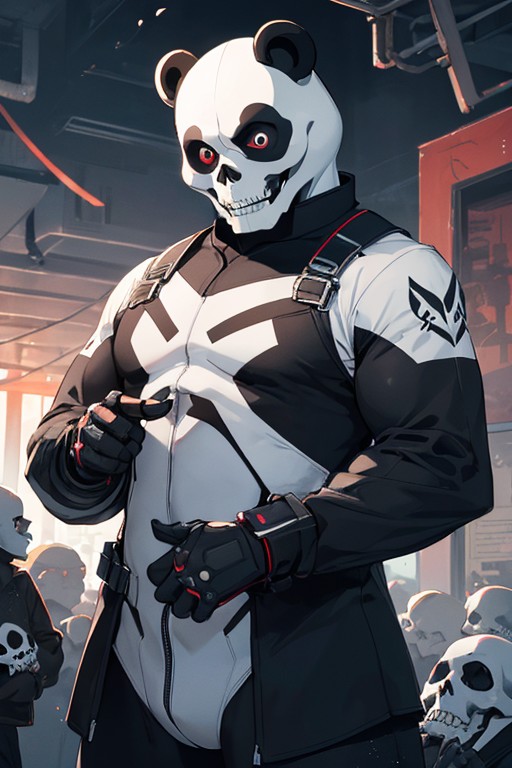 Panda Gang Enforcer — Yodayo