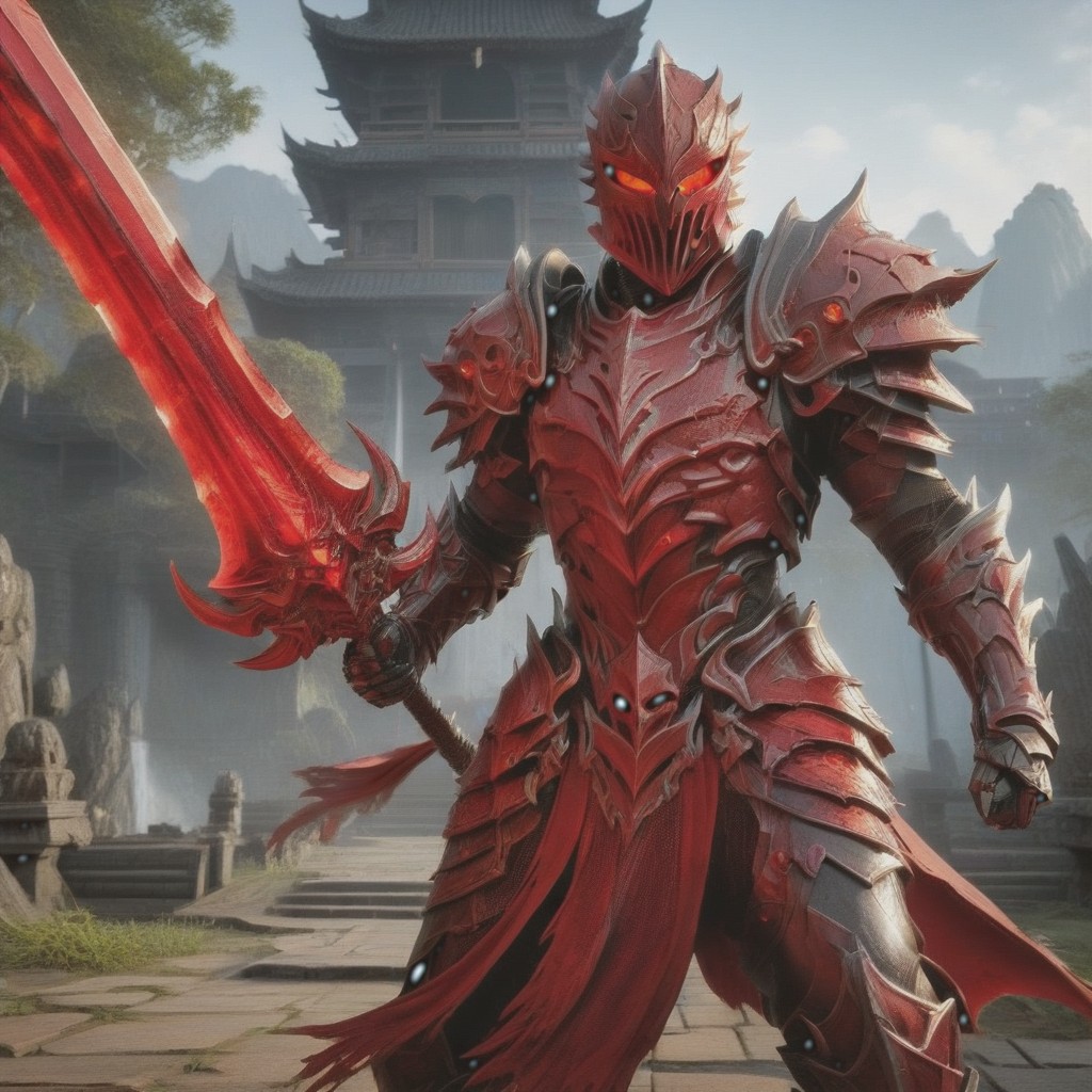 Red Dragonhide Armor — Yodayo