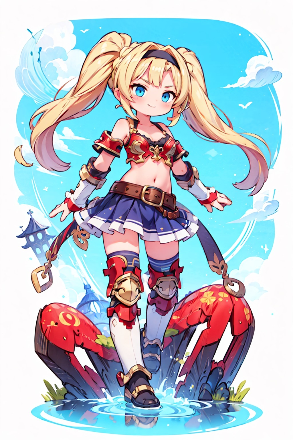 Art Book [Chibi Granblue Fantasy Girls] 10pgs — Yodayo