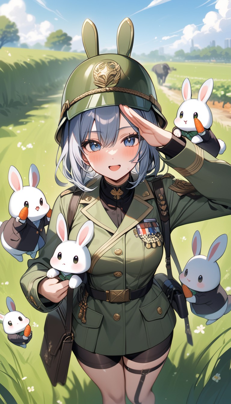 Bunny Commander leftovers — Yodayo