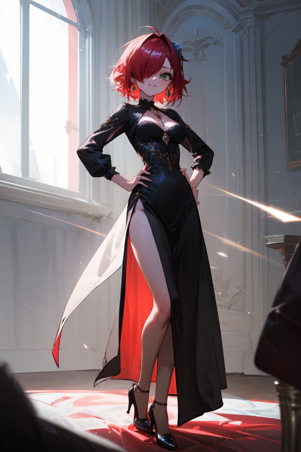 (Athanase's) Irina Volkova ready to dance. — Yodayo