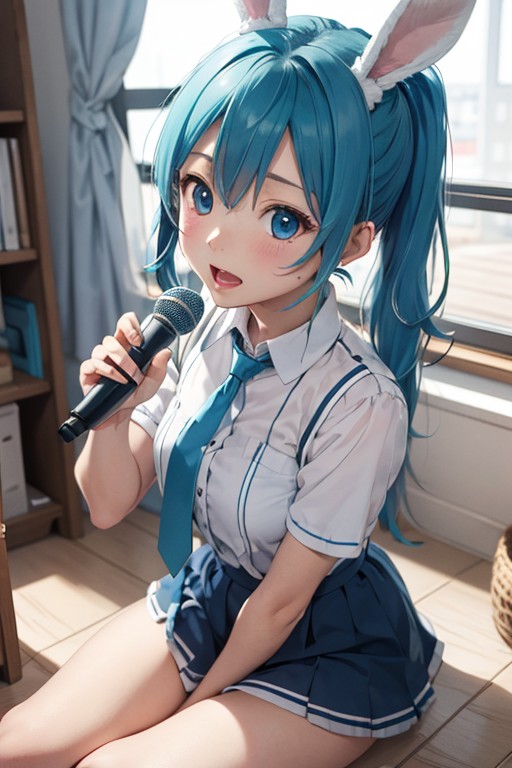 miku sing rabbit hole pure pure — Yodayo